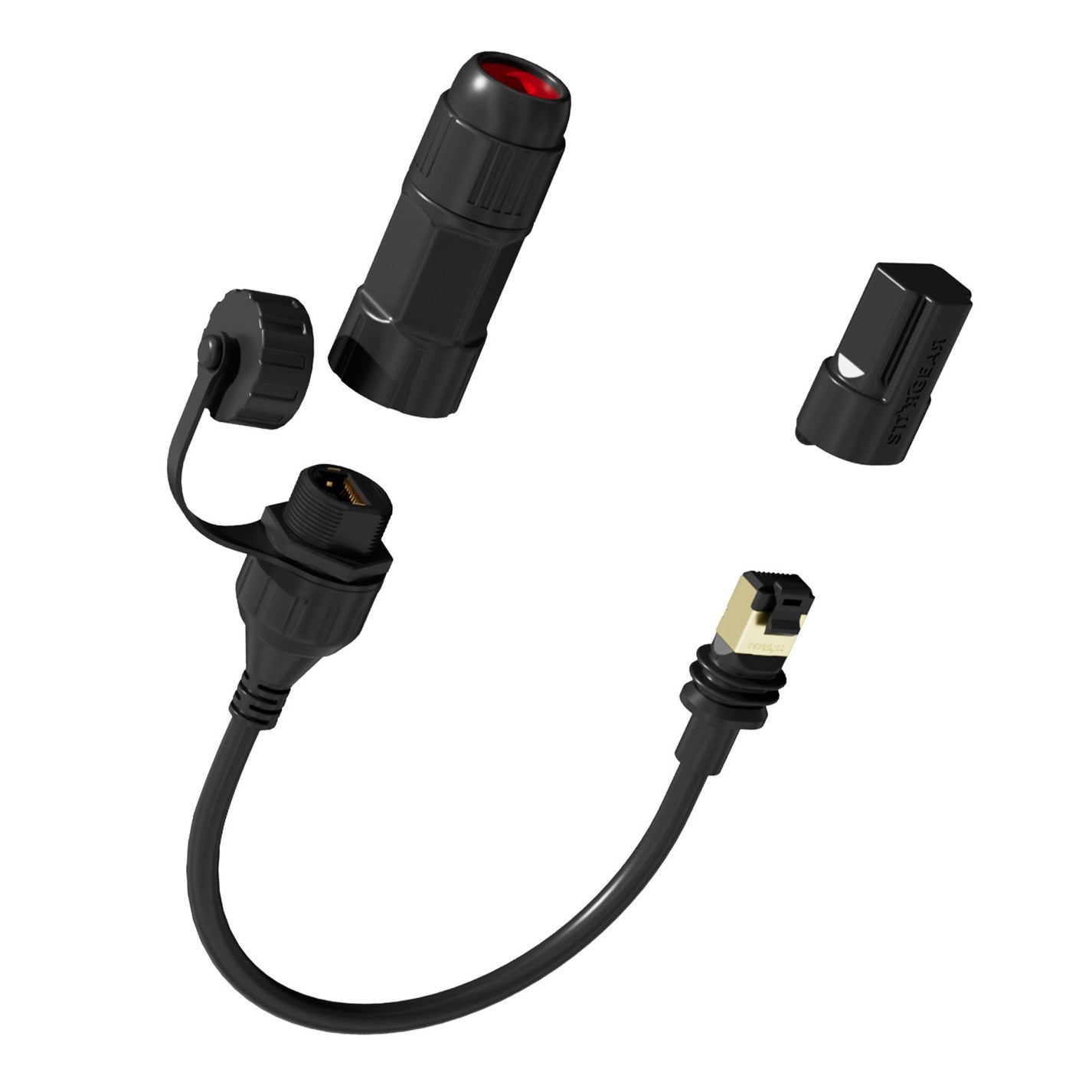 Starlink Ethernet Adapter Gen 3/Mini, Waterproof Starlink Cable Extens