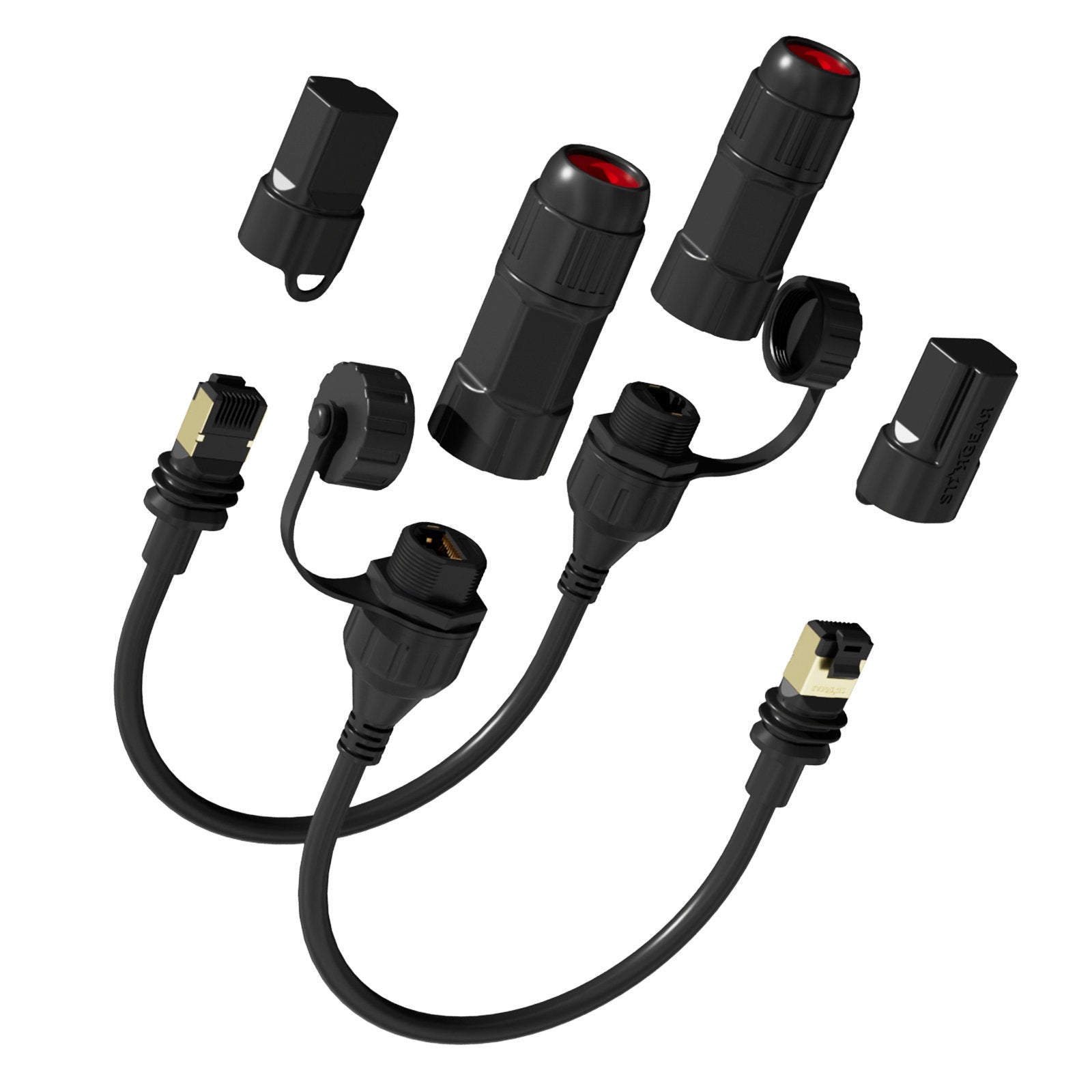 Starlink Ethernet Adapter Gen 3/Mini, Waterproof Starlink Cable Extens