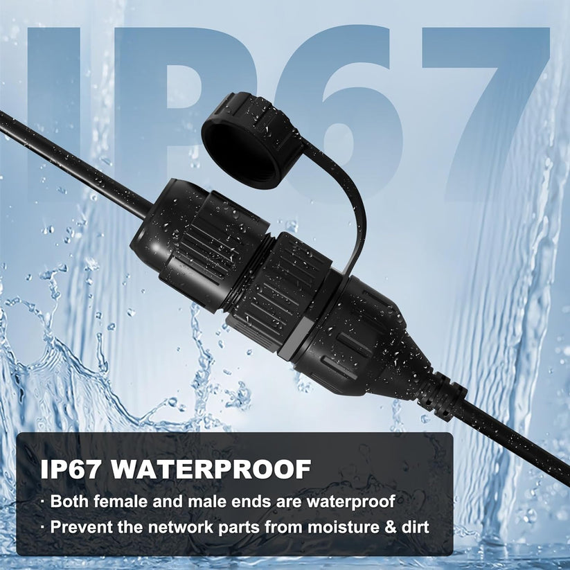 STARGEAR Starlink Cable SPX to RJ45 Adapters, Starlink Ethernet Adapte