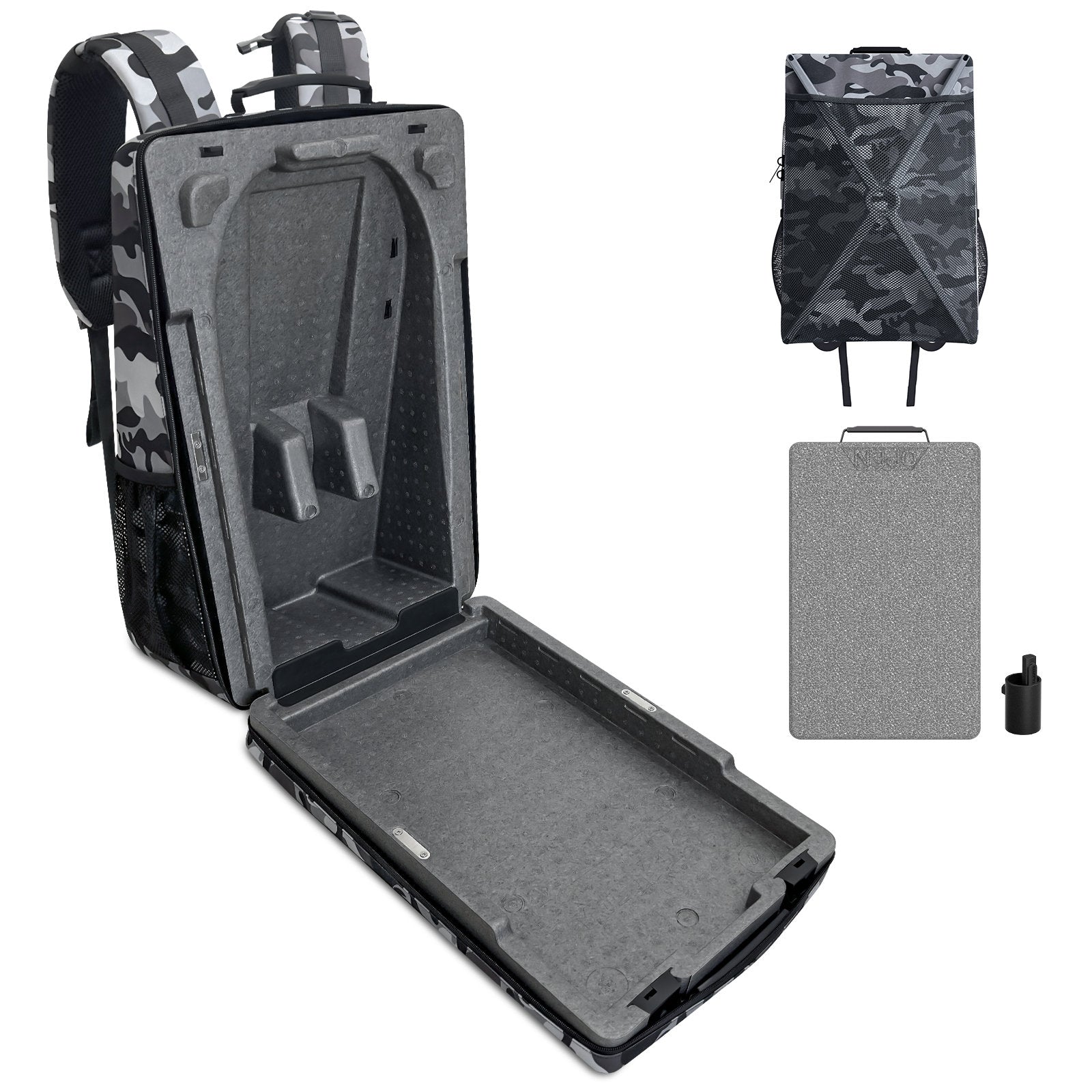 Starlink Gen 2 Travel Backpack, Waterproof Hard Storage Case with Remo